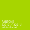 PANTONE_FORMURAGUIDE | PANTONE2291C／2291U（メラミン/アクリル/ラッカー）| 塗料調色のペイントカラー