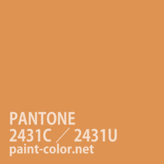 PANTONE_FORMURAGUIDE | PANTONE2431C／2431U（メラミン/アクリル/ラッカー）| 塗料調色のペイントカラー